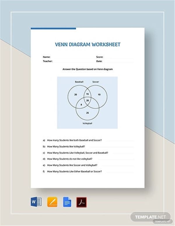 Venn Diagram Examples With Solutions Pdf Venn Diagram Examples With Solutions Pdf