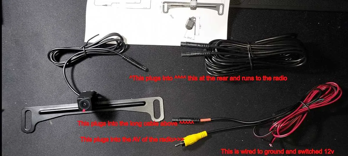 4 Wire Reverse Camera Wiring Diagram Guide