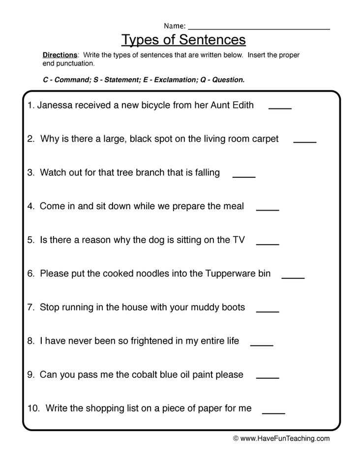 Improve Your Grammar Skills with Diagramming Sentences Worksheets