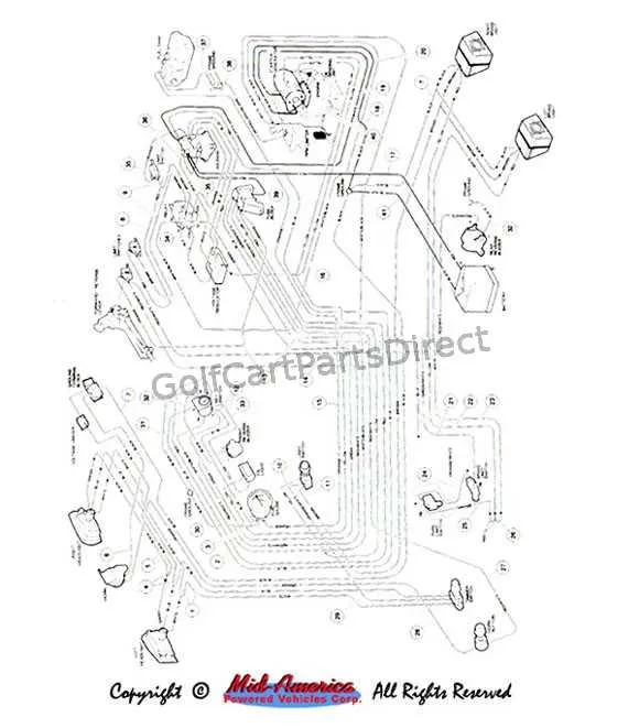 Gasoline Engine Ez Go Golf Cart Wiring Diagram