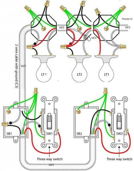 How to Wire a Three-Way Switch with Power at the Switch