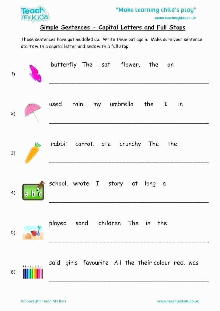 Improve Your Grammar Skills with Diagramming Sentences Worksheets
