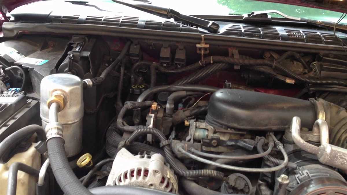 Visualizing the Engine Components of a 1997 Chevy Blazer