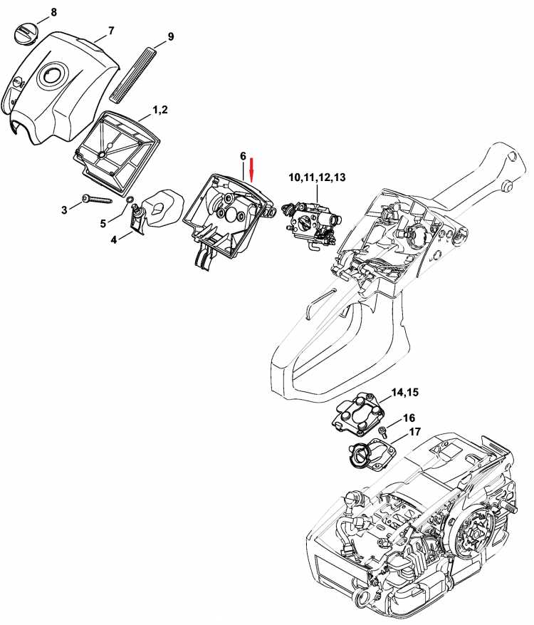 Exploring the Inside of the Ms 201 TC: A Detailed Parts Diagram