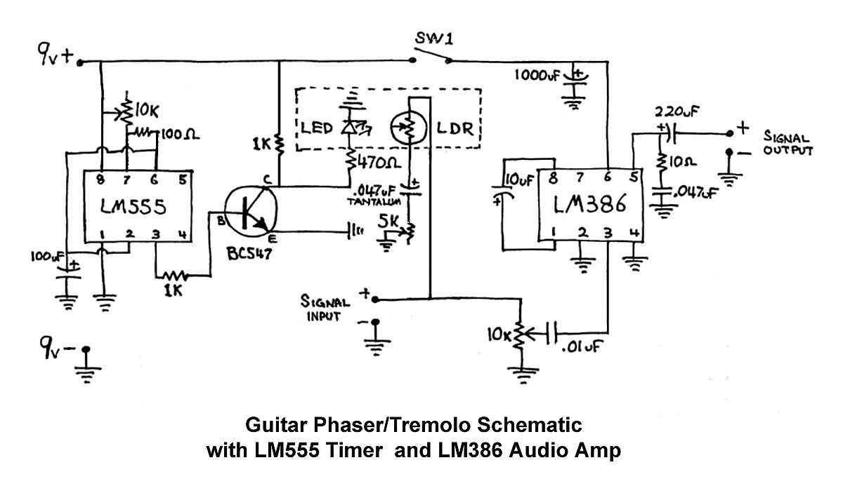 Creating an Optical Tremolo Circuit from Scratch