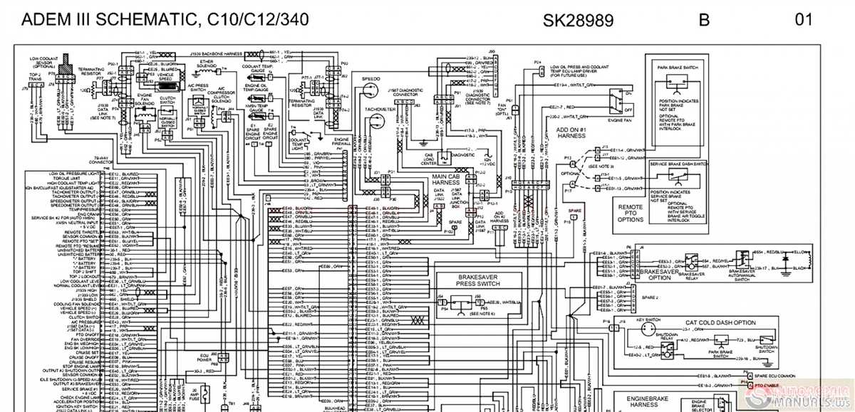 Unveiling the Wiring Diagram of Peterbilt 320