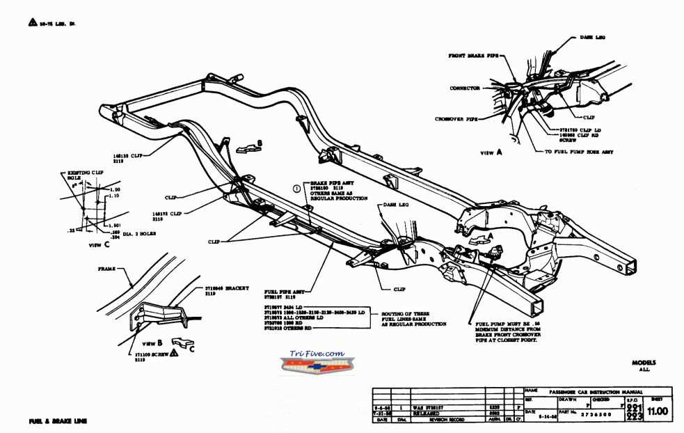Fuel System S10 Fuel Line Diagram