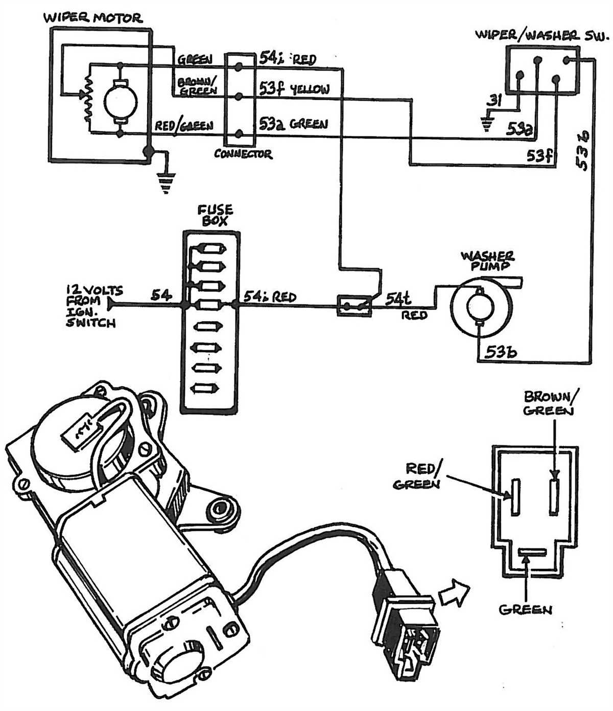 How to Wire the Wiper Switch: A Simple Diagram