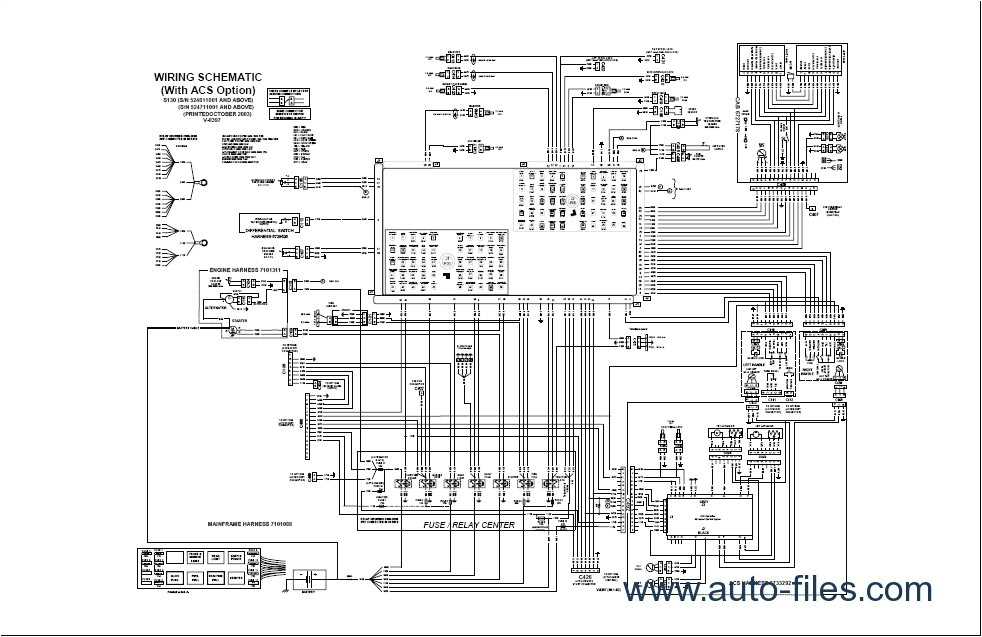 Electrical Schematic of the Bobcat 743 Compact Loader
