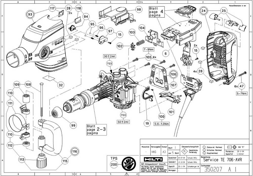 Exploring the Components: Hilti DX 350 Parts Diagram