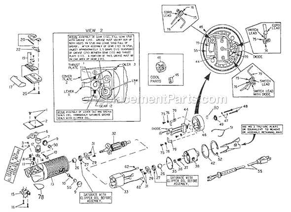Understanding the Oster Clipper Parts Diagram: A Comprehensive Guide